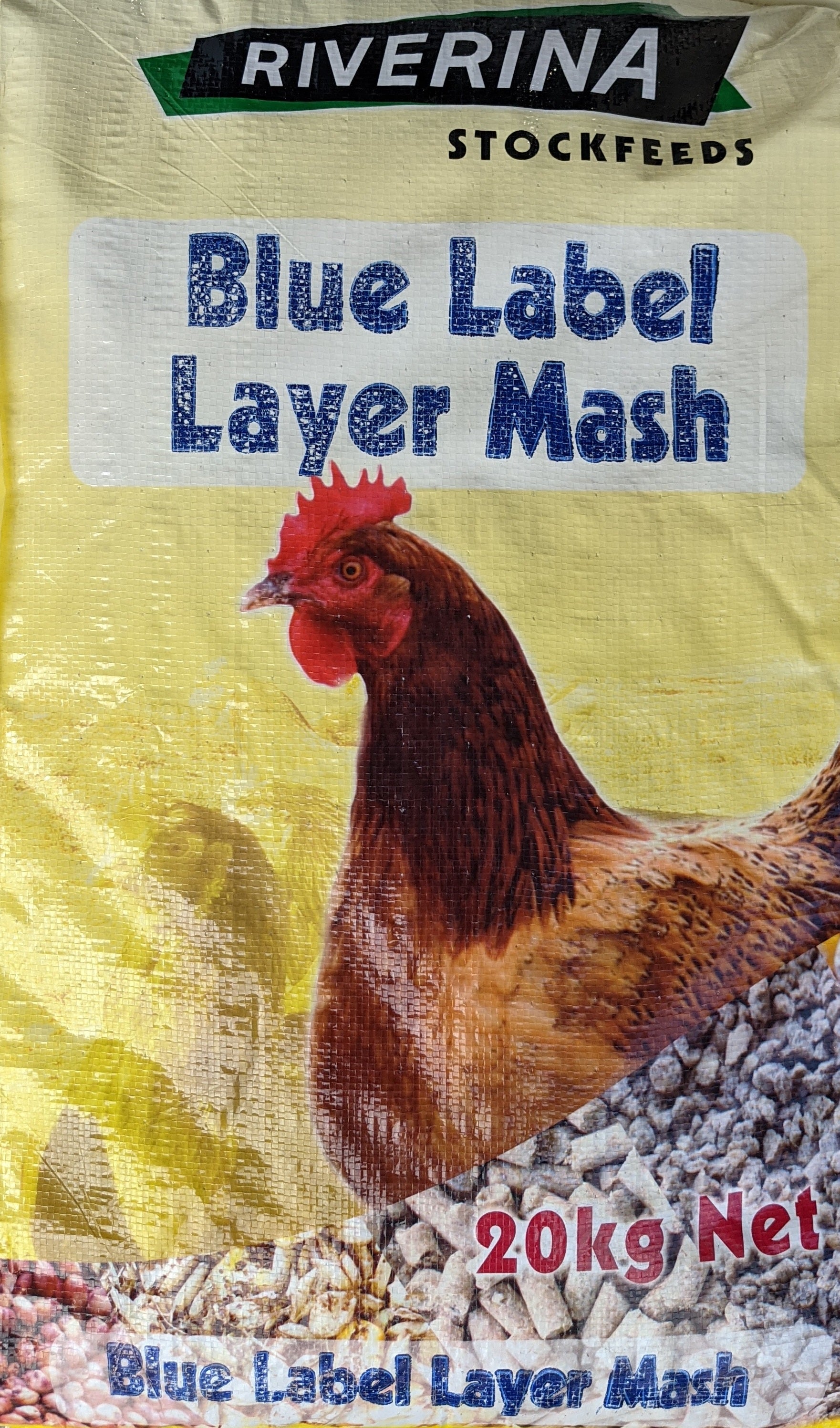 Riverina Blue Label Layer Mash 20kg – Buckhams General Produce